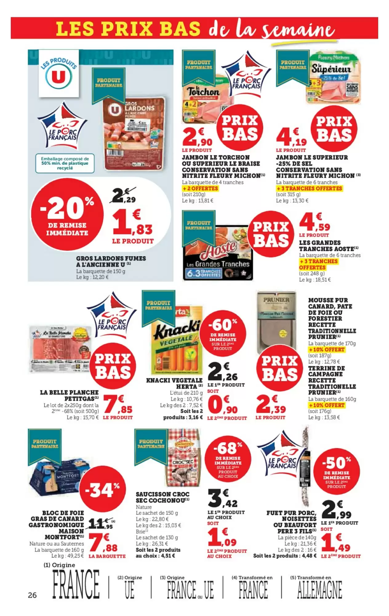 Catalogue Hyper U 04/11/2025 - 16/11/2025 - Cataloz France