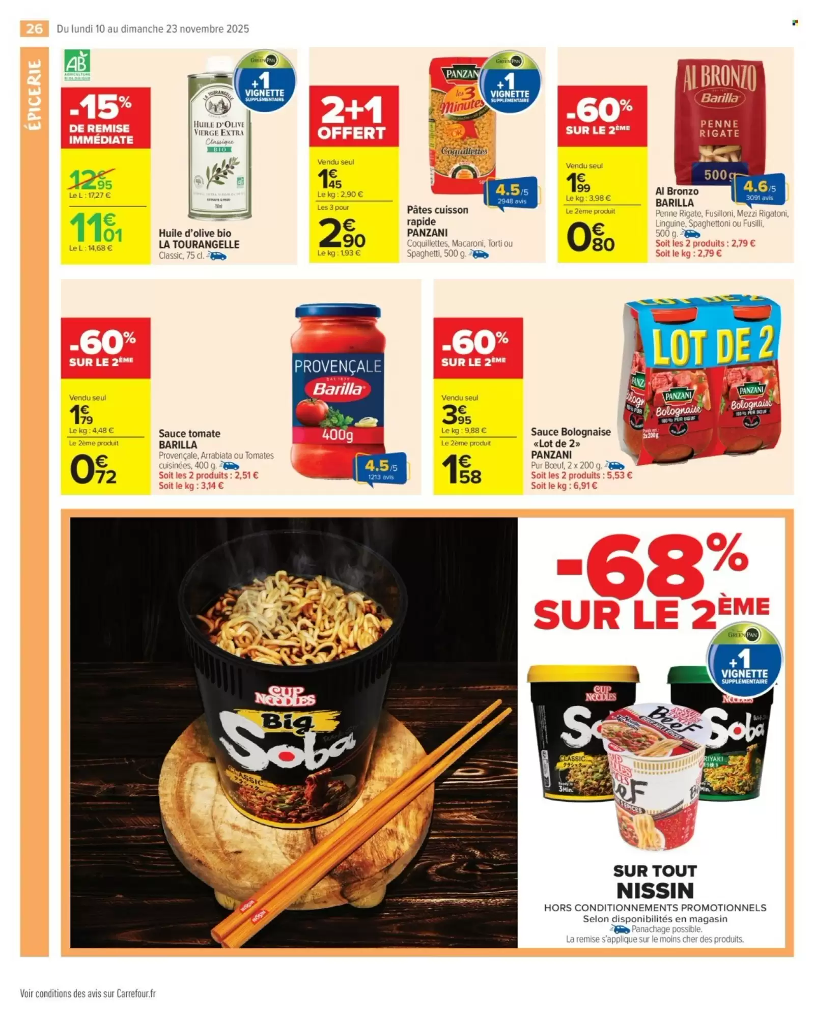 Catalogue Carrefour Market 10/11/2025 - 23/11/2025 - Cataloz France