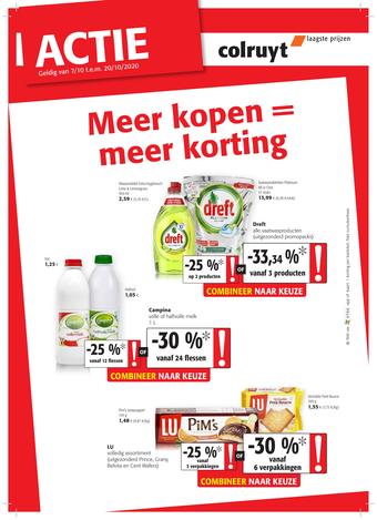 Colruyt folder - Alle promoties uit de nieuwe Colruyt folders