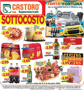 Volantino Il Castoro Supermercati - 06-12-2025 - Offertevolantini.it