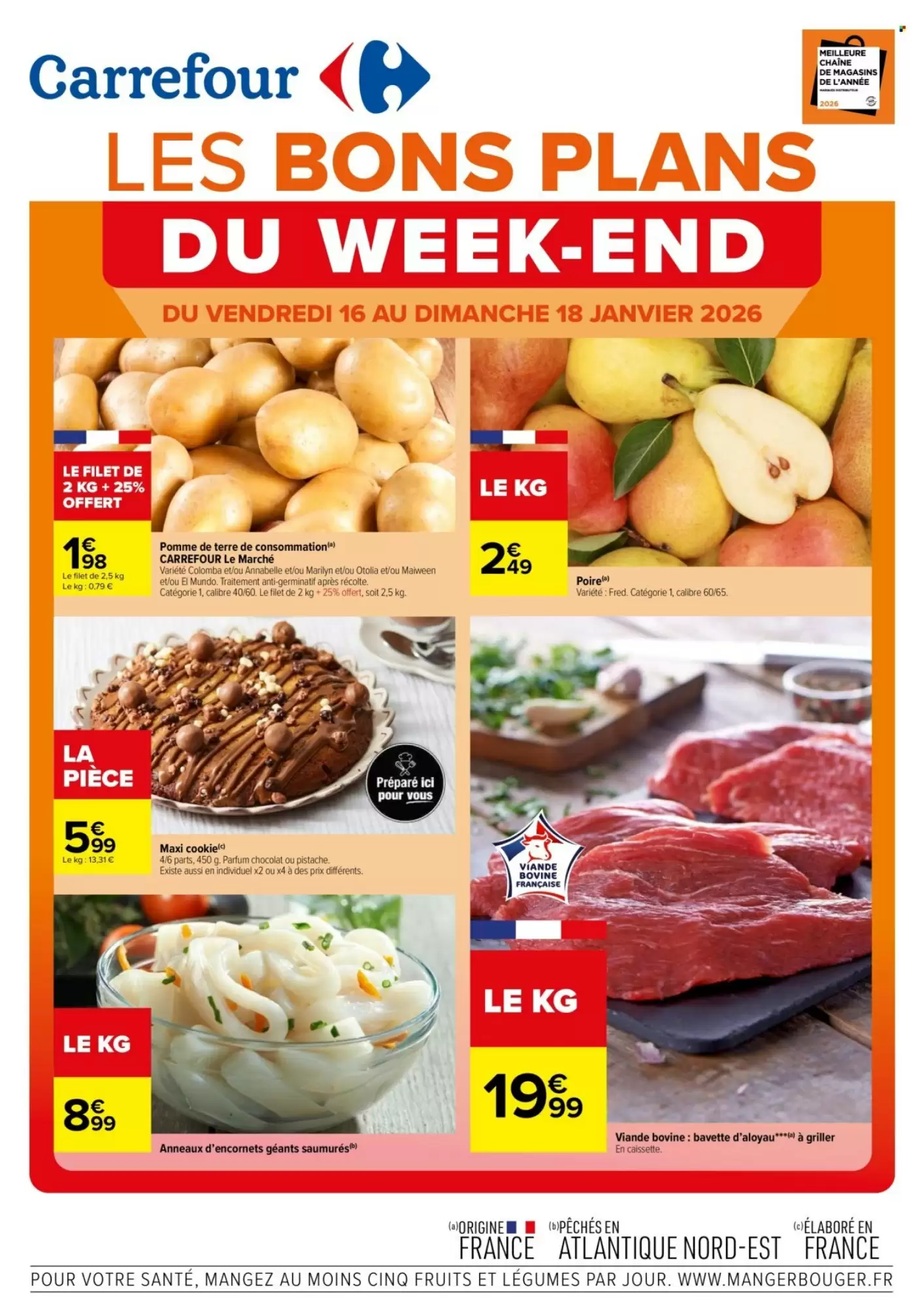 Catalogue Carrefour 16/01/2026 - 18/01/2026