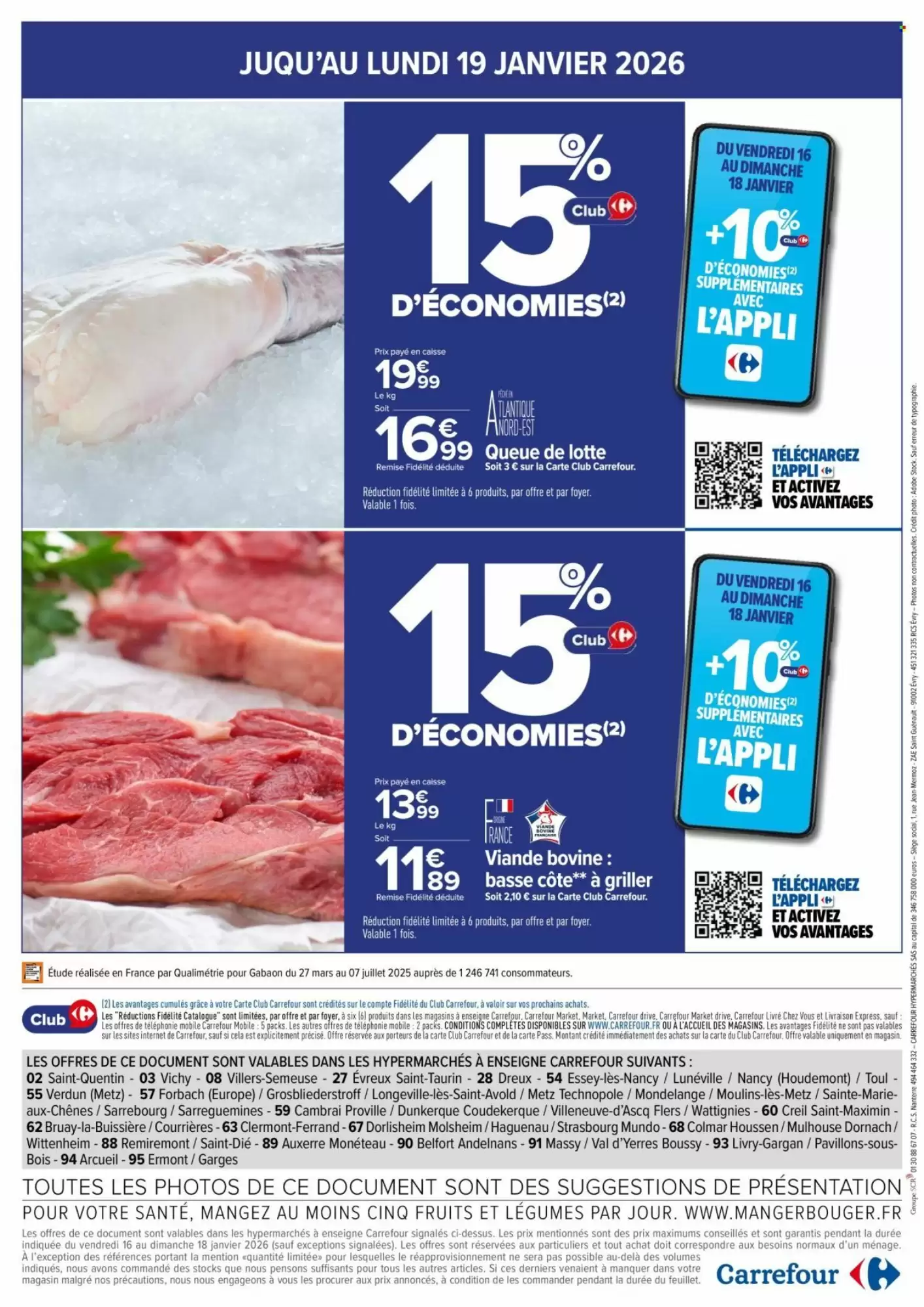 Catalogue Carrefour 16/01/2026 - 18/01/2026