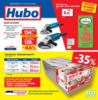 Hubo folder - Alle promoties uit de nieuwe Hubo folders
