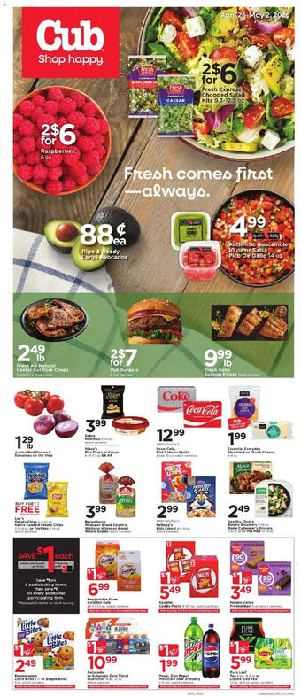 Cub Foods weekly ad from 04/26 | Offers and specials USA