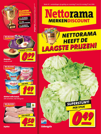 Nettorama folder vanaf 11-05 | Deze & volgende week