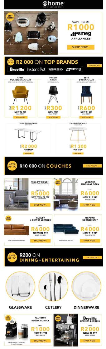 @Home catalogue - All specials from the new @Home catalogues