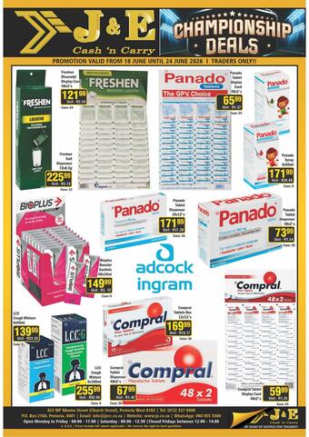 J&E Cash and Carry catalogue week 25 - 18-06-2026 - Cataloguespecials.co.za