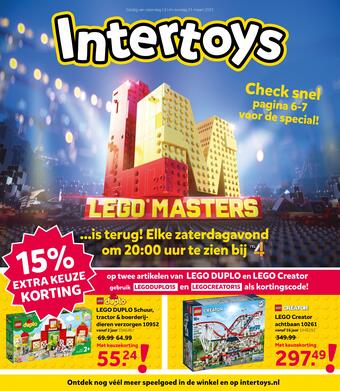 Intertoys folder - Alle aanbiedingen uit de nieuwe Intertoys folders