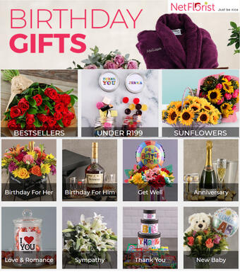 Netflorist catalogue - All specials from the new Netflorist catalogues