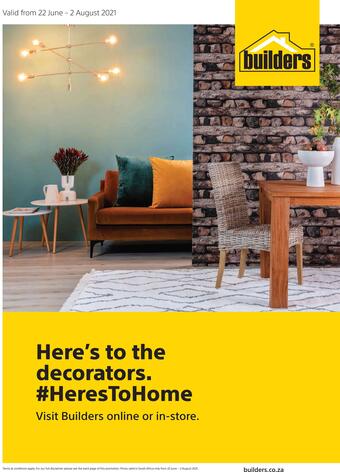 Builders Warehouse catalogue - All specials from the new Builders ...