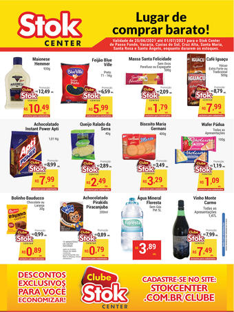 Catálogo Stok Center - Todas as ofertas do mais novo encarte Stok Center