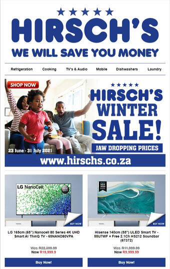 Hirsch's catalogue - All specials from the new Hirsch's catalogues