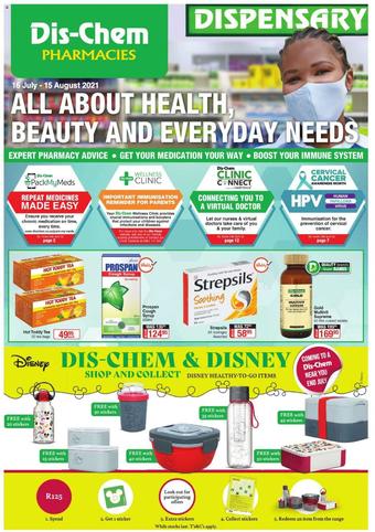 Dis-Chem catalogue - All specials from the new Dis-Chem catalogues