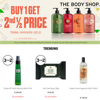 The Body Shop catalogue - All specials from the new The Body Shop ...