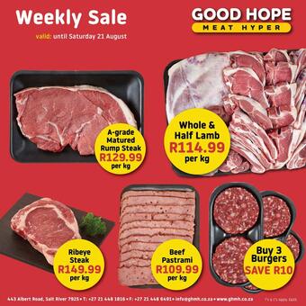 Good Hope Meat Hyper catalogue - All specials from the new Good Hope ...
