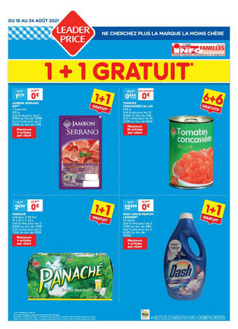 Leader Price folder - Alle promoties uit de nieuwe Leader Price folders