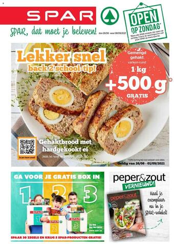 Spar folder - Alle promoties uit de nieuwe Spar folders