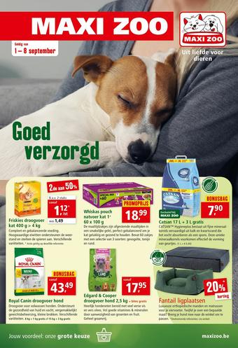 Maxi Zoo folder - Alle promoties uit de nieuwe Maxi Zoo folders
