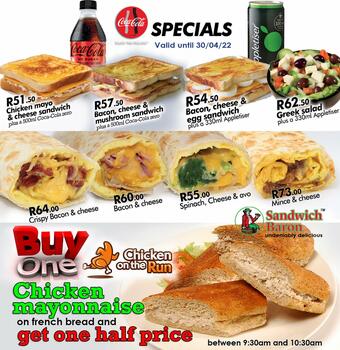 Sandwich Baron catalogue - All specials from the new Sandwich Baron ...