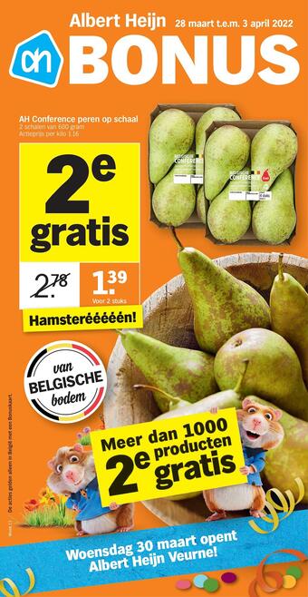 Albert Heijn folder - Alle promoties uit de nieuwe Albert Heijn folders