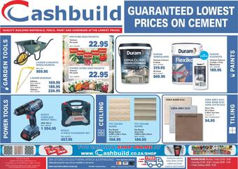 Cashbuild catalogue - All specials from the new Cashbuild catalogues
