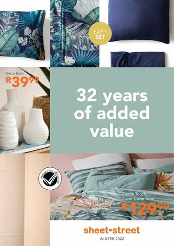 Sheet Street catalogue - All specials from the new Sheet Street catalogues
