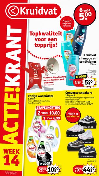 Kruidvat folder - Alle aanbiedingen uit de nieuwe Kruidvat folders