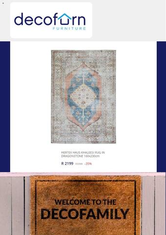 Decofurn catalogue - All specials from the new Decofurn catalogues