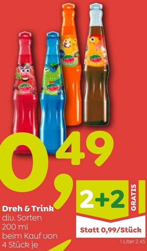 Alle Dreh und trink Angebote - Finden und entdecken Sie das günstigste ...