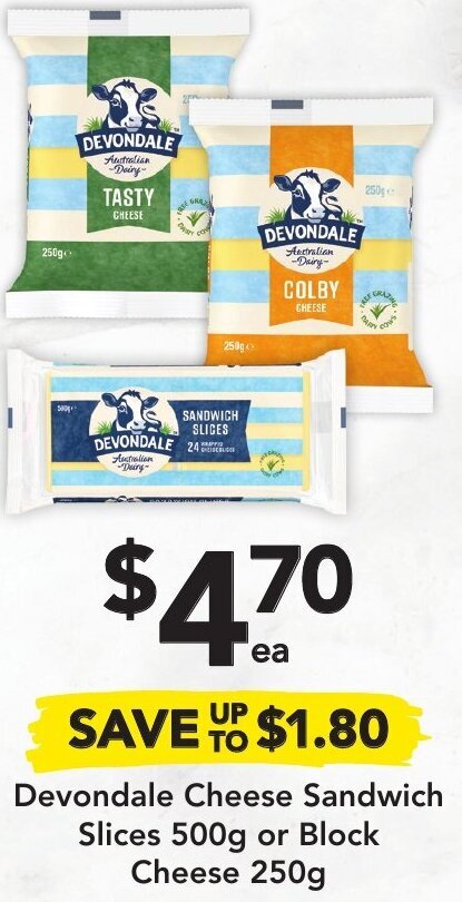 Devondale specials Drakes – May 2025