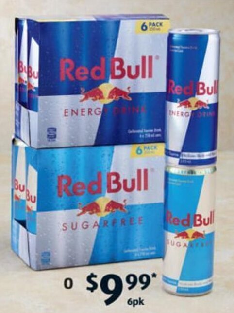 Red Bull Energy Drink 6 X 250 Ml Offer At Aldi
