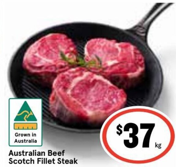 Australian Beef Scotch Fillet Steak offer at Ritchies