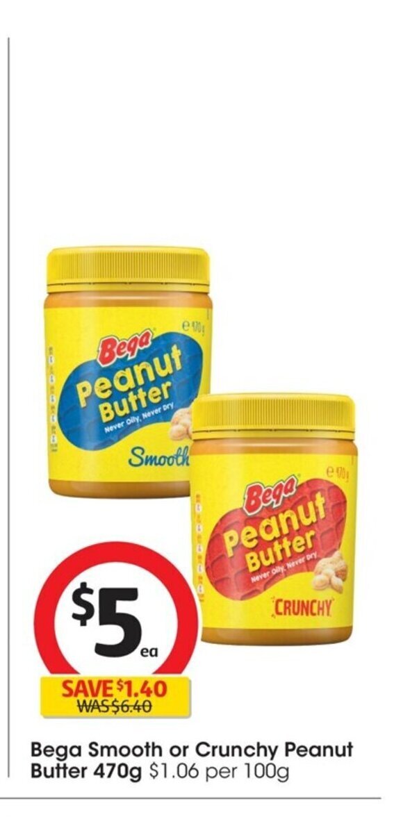 Bega Peanut specials Coles – May 2025