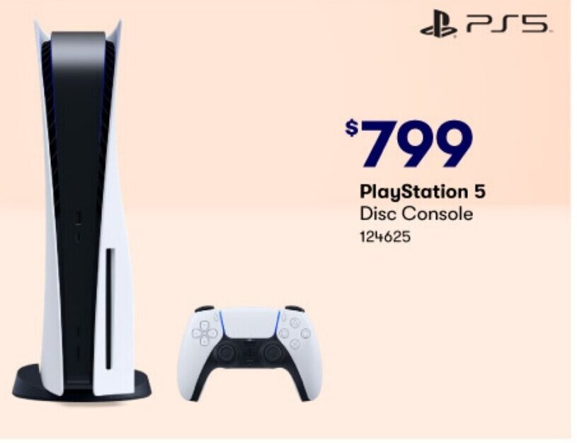 Playstation 5 Disc Console 124625 Offer At Big W