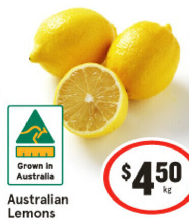 Lemons specials IGA – May 2025