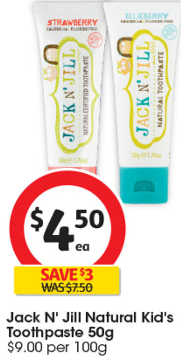 JACK JILL specials Coles – May 2025