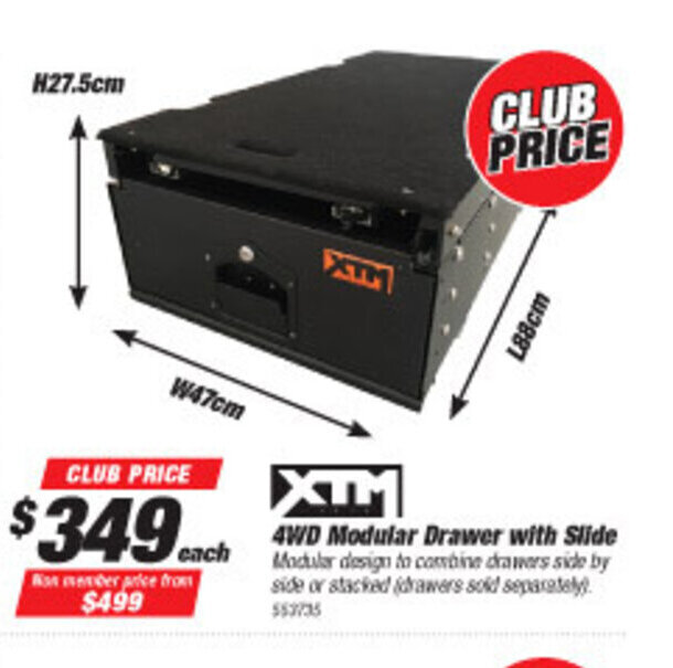 XTM 4WD Modular Drawer With Slide | atelier-yuwa.ciao.jp