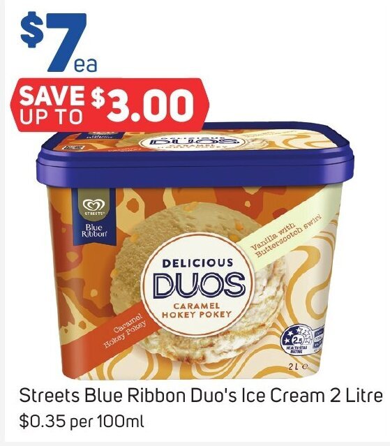 STREETS BLUE specials Foodland – May 2025