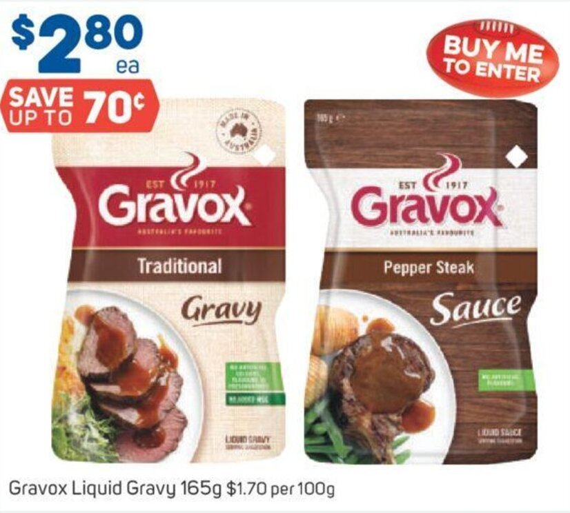Gravox specials Foodland – May 2025