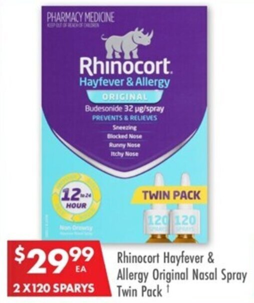 Rhinocort Hayfever Allergy Extra Strength Nasal Spray