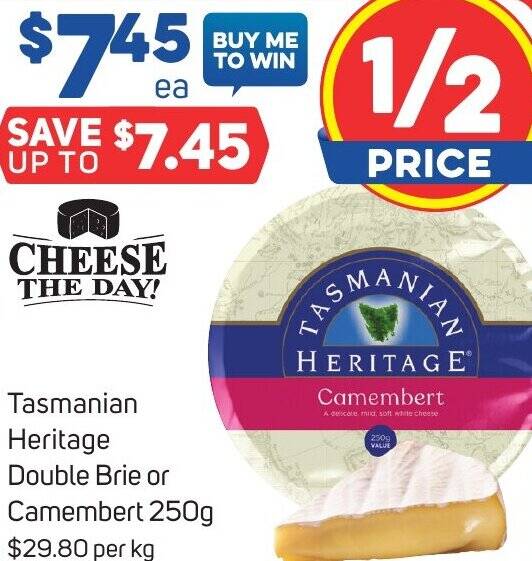 Double Brie specials Foodland – June 2025