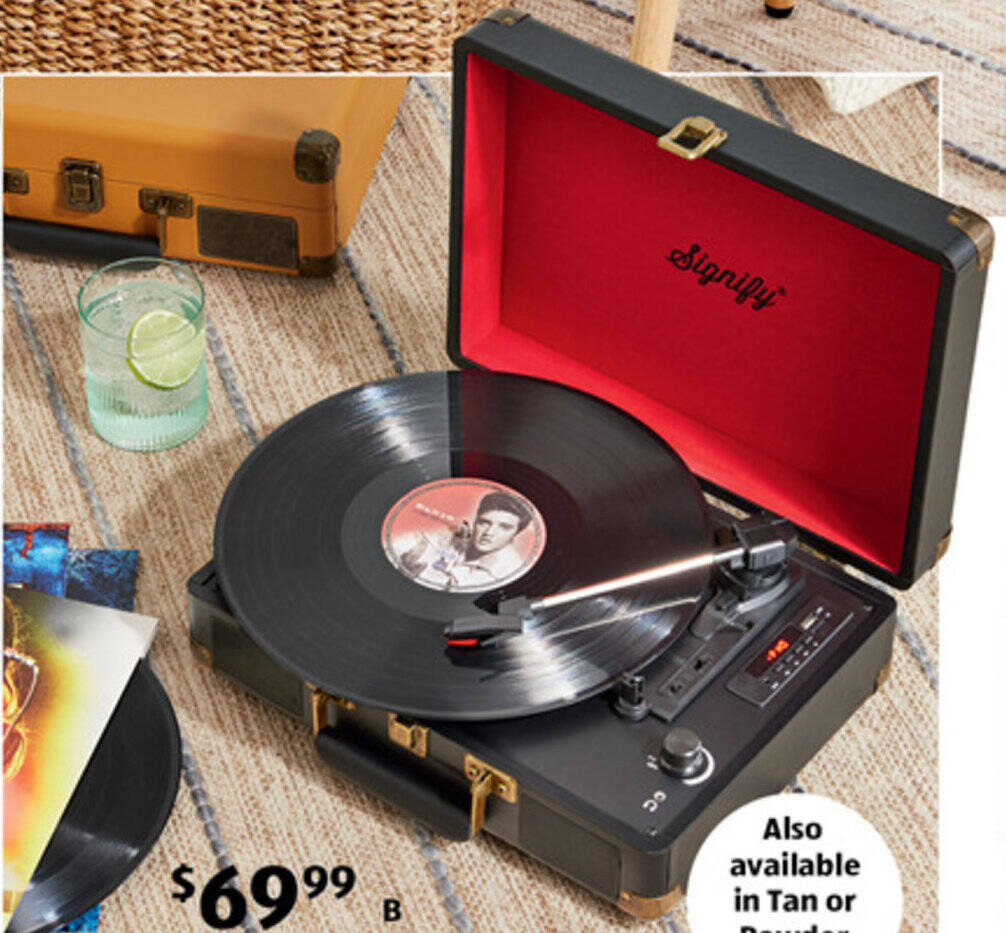 Turntable specials ALDI – May 2025