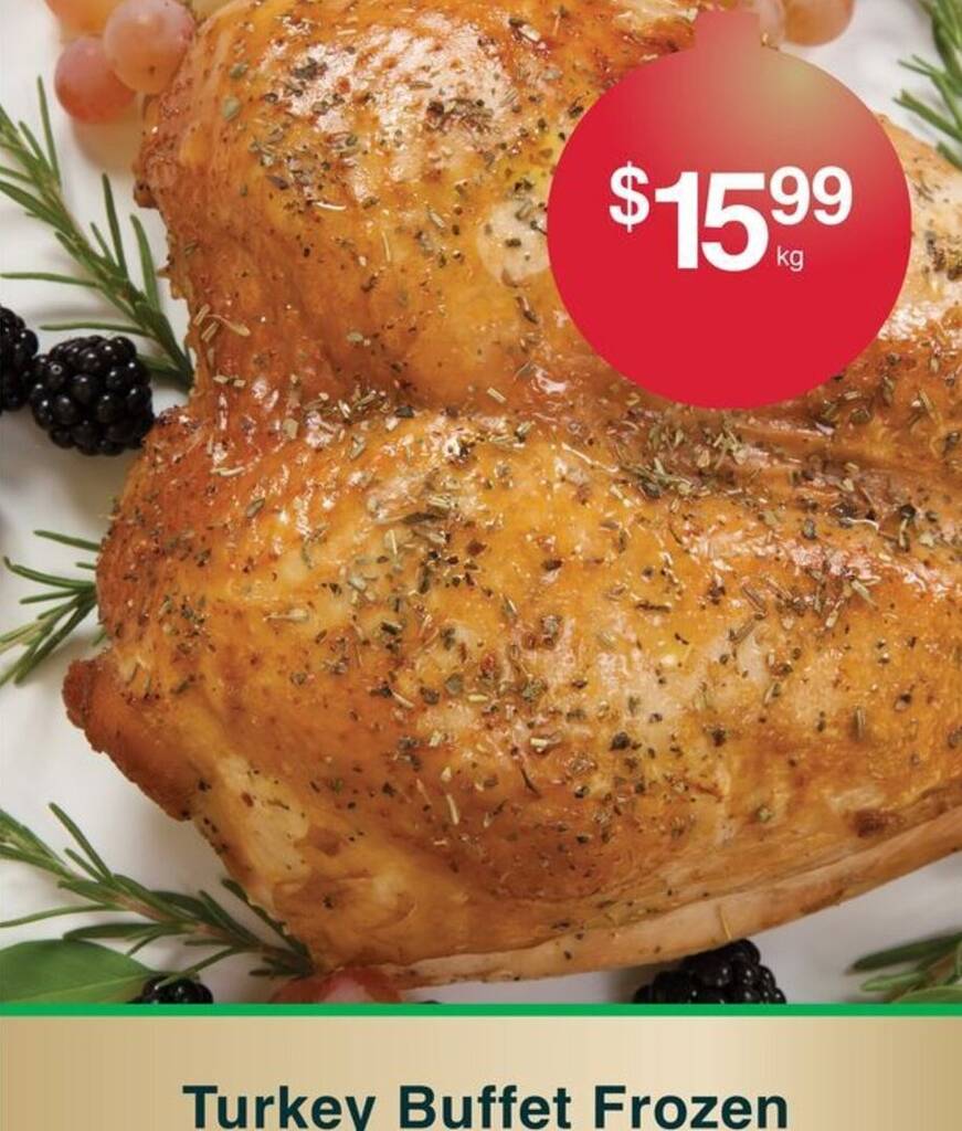 Turkey Buffet specials Australian Butchers – Apr 2025