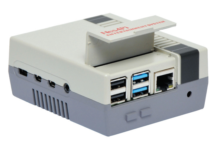 Retro nes gaming case for raspberry pi 4 offer at Jaycar Electronics