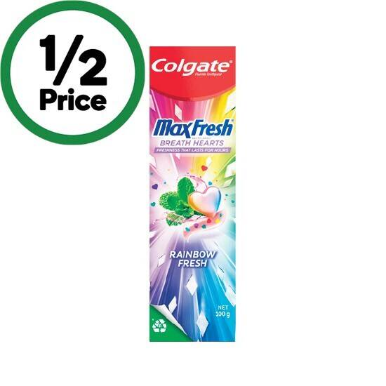 Colgate Max Fresh Toothpaste 100g offer at Woolworths