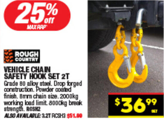 Vehicle chain offer at Autopro