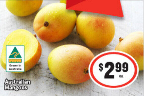 Mangoes specials IGA – May 2025