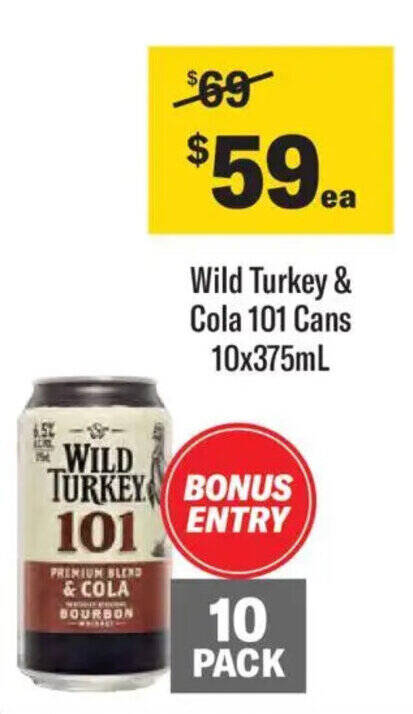 Cola specials Liquorland – Apr 2025