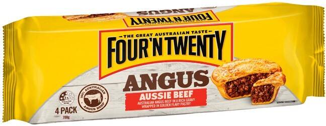 Four'N Twenty specials IGA – Apr 2025
