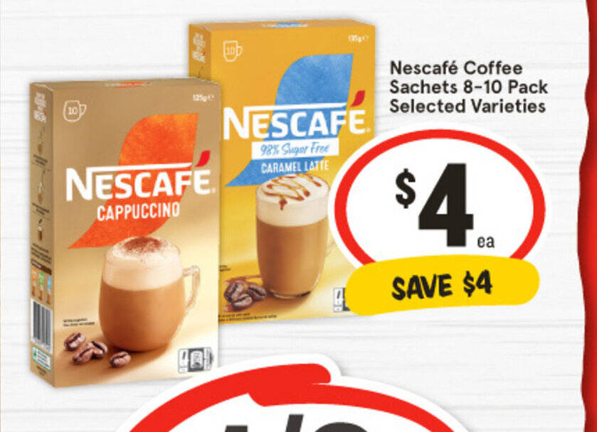 Coffee specials IGA – Apr 2025
